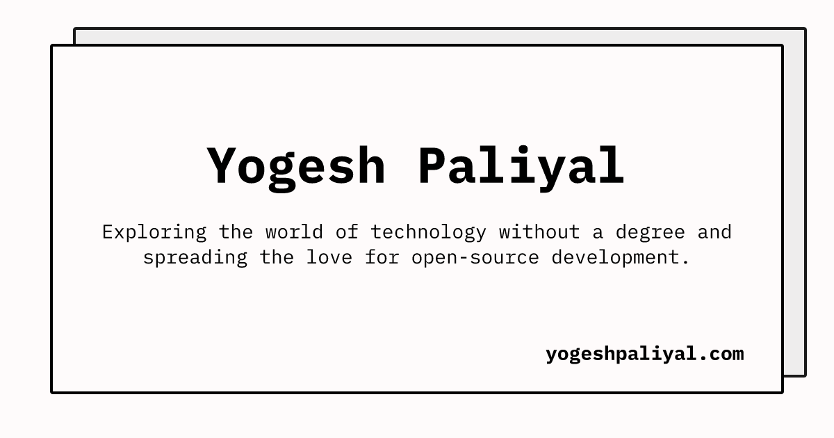 Yogesh Paliyal